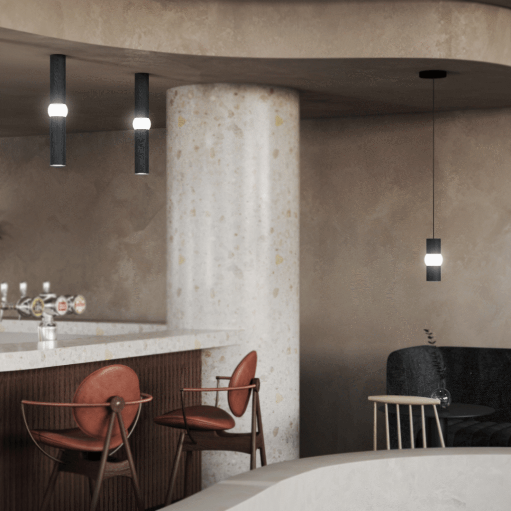 Lightbone Medium Ceiling Light by Oblure