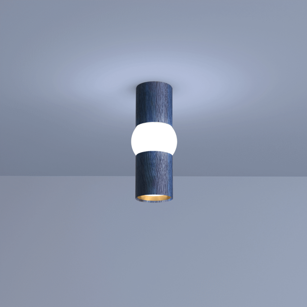 Lightbone Small Ceiling Light by Oblure